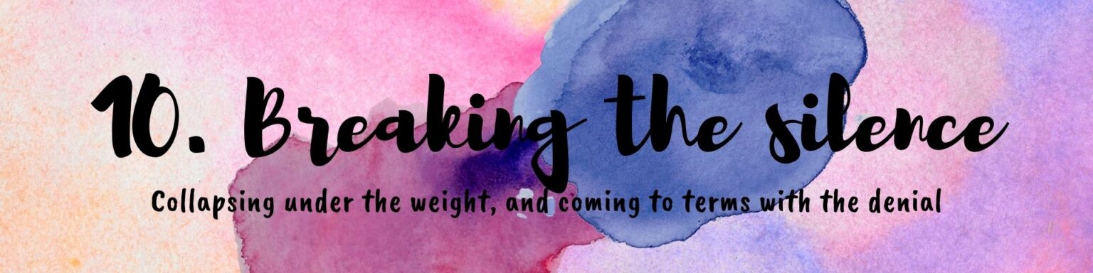 Stages of Relationship Denial - Michal B. Lehman