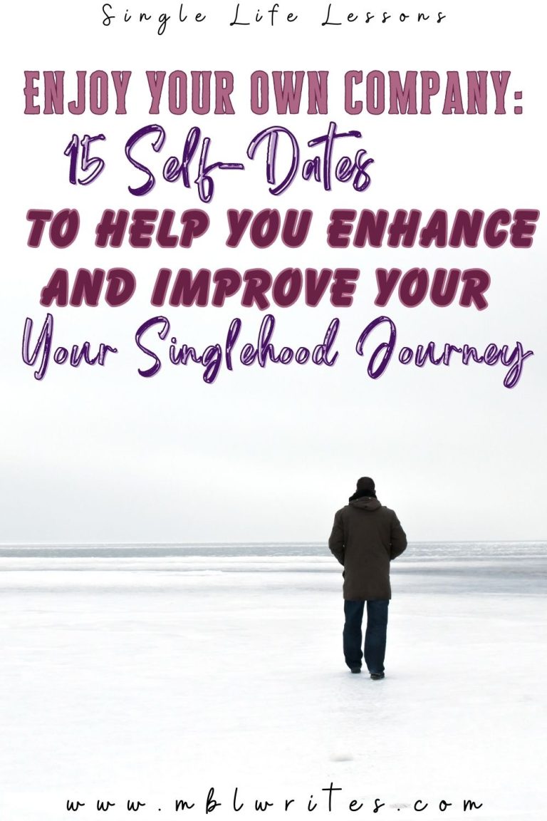 Top Self-Dates that Will Help You Feel More Comfortable Alone - Michal ...